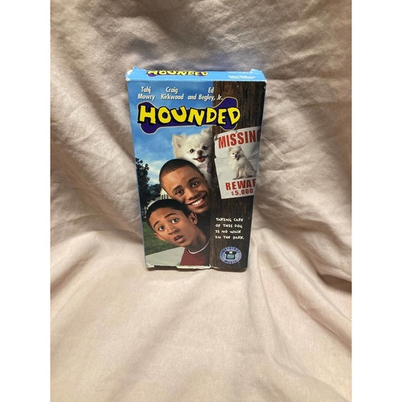 Disney | Media | Hounded Vhs 202 Original Disney Chanel Movie Tahj ...